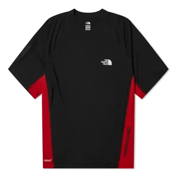 The North Face X Undercover Performance T-shirt 'chili Pepper Red Tnf Black - Black/red