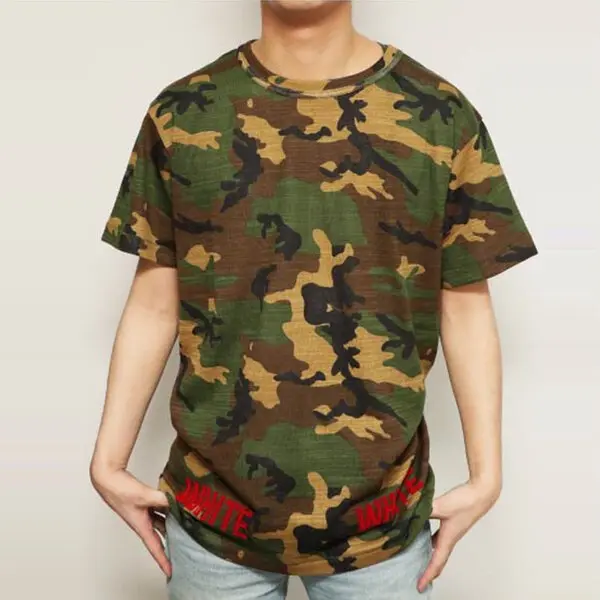 Off-White Camouflage Short Sleeve T-shirt