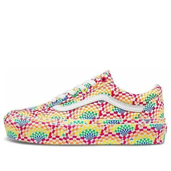 VANS Old Skool Platform Sneakers - Multi-color