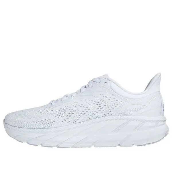 Hoka One One Clifton 7 Lace-up Sneakers - White