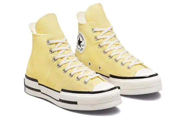 CONVERSE Chuck Taylor All Star 1970s Plus High Top Sneakers - Yellow/white