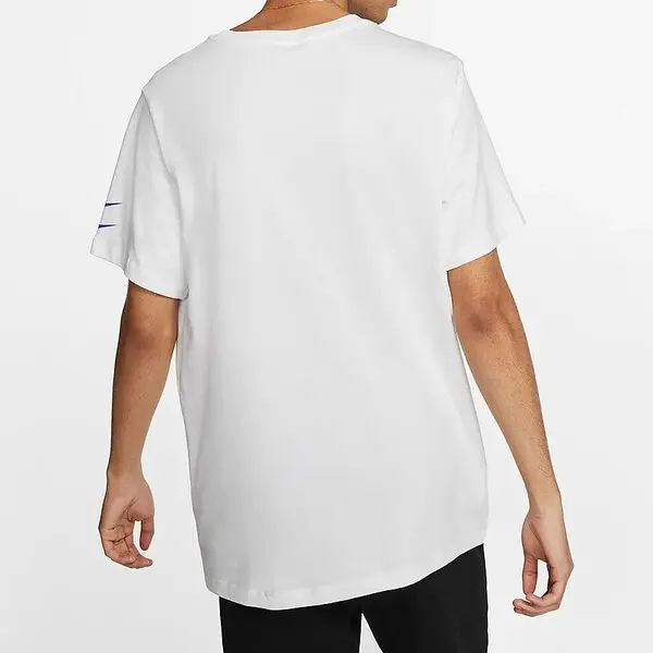 Nike Alphabet Sports Short Sleeve T-shirt - White