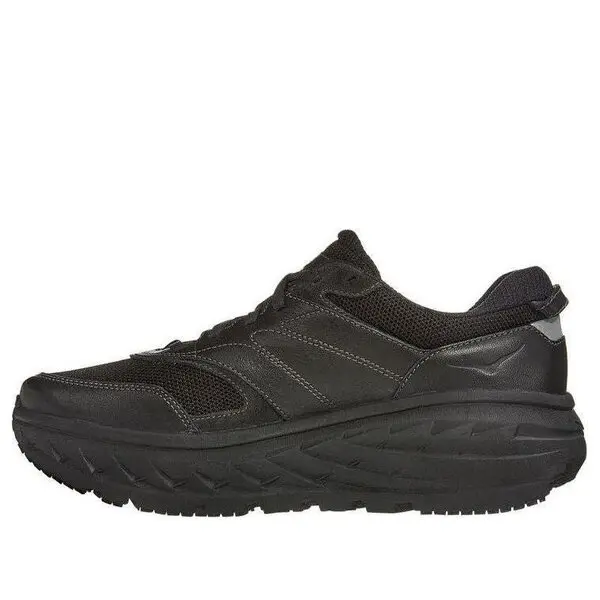 Hoka One One Bondi L Athletic Sneakers - Black