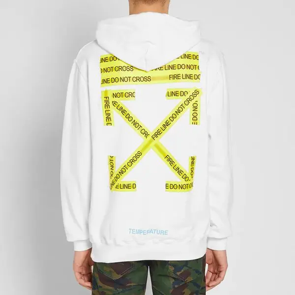 Off-White Arrow Print Hoodie