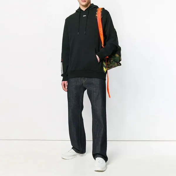 Off-White Side Yellow Hoodie