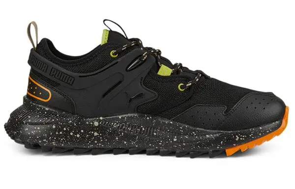 PUMA Pacer Future Athletic Sneakers - Black/black/orange Brick