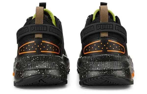 PUMA Pacer Future Athletic Sneakers - Black/black/orange Brick