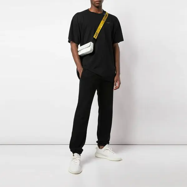 Off-White Backbone Design X Short Sleeve Loose Fit