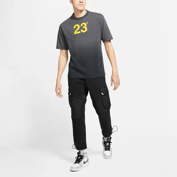 JORDAN Air 23 Engineered Mesh Gradient Crew Neck Short Sleeve