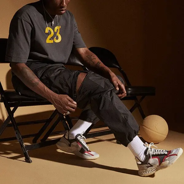 JORDAN Air 23 Engineered Mesh Gradient Crew Neck Short Sleeve