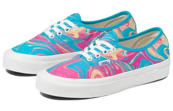 VANS Authentic 44 Dx Low Top Sneakers - Blue/pink