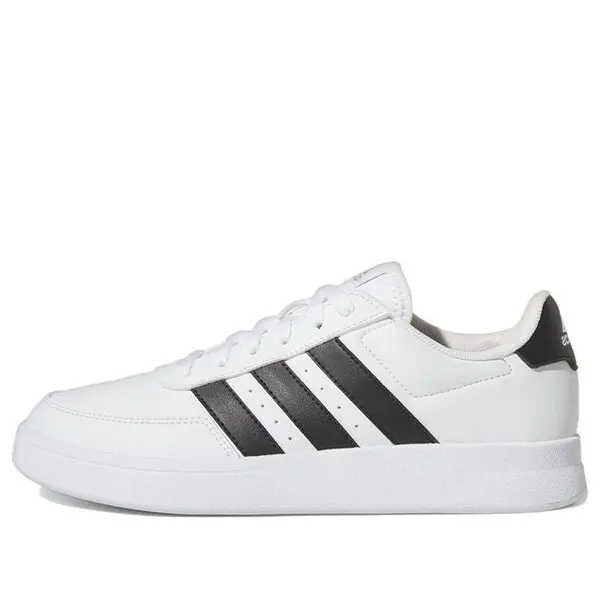 Adidas Breaknet 2.0 Low Top Sneakers - Cloud White/core Black/silver Metallic