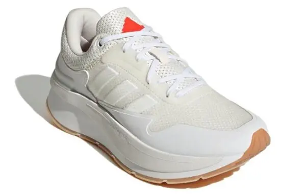 Adidas Znchill " Bright Red Gum" Sneakers - White