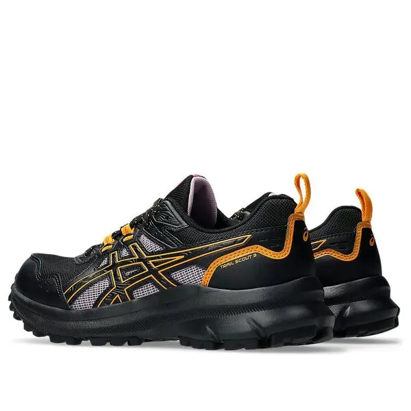 Asics Trail Scout 3 Athletic Sneakers - Black/light Ube