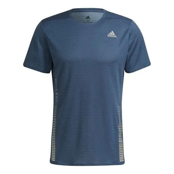 Adidas Reflective Running Sports Short Sleeve T-shirt