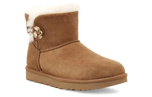 UGG Mini Bailey Button Gem Boots