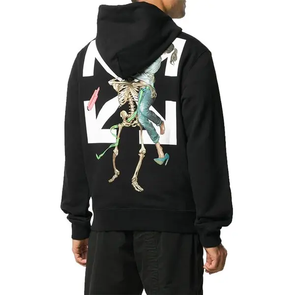 Off-White Pascal Printing Hooded Pullover