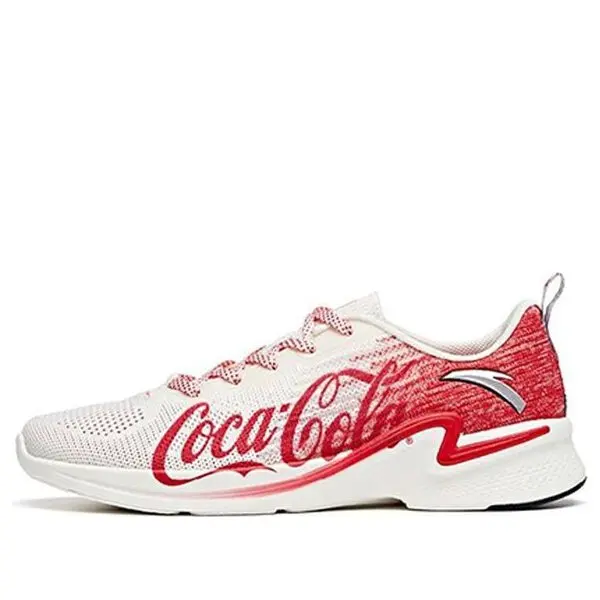 ANTA X Coca Cola Hydrogen Run 2 Sneakers - White/red