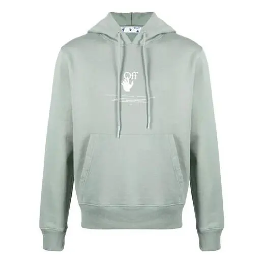 Off-White Ss21 Graffiti Logo Hoodie