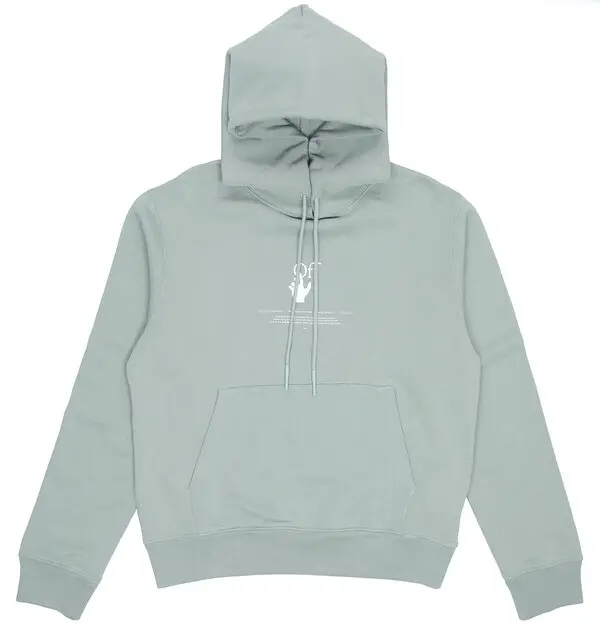 Off-White Ss21 Graffiti Logo Hoodie