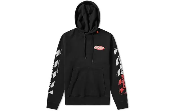 Off-White Printed Logo Hoodie