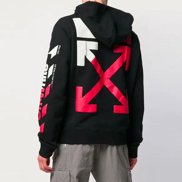 Off-White Printed Logo Hoodie