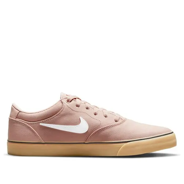 Nike Chron 2 Canvas Sb Oxford Lace Up Sneakers - Pink
