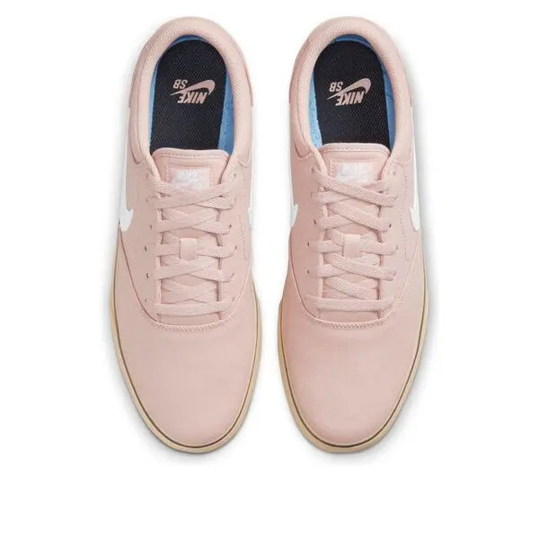 Nike Chron 2 Canvas Sb Oxford Lace Up Sneakers - Pink
