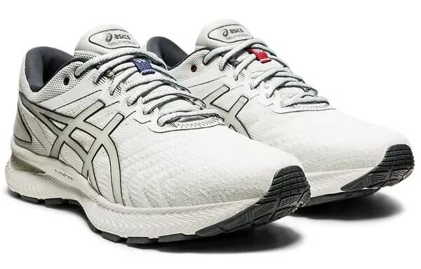 Asics Reigning Champ X Gel-nimbus 22 "paris Edition" Athletic Shoes - Grey/white