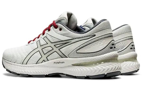 Asics Reigning Champ X Gel-nimbus 22 "paris Edition" Athletic Shoes - Grey/white