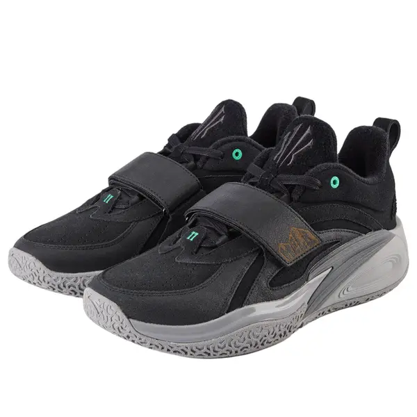 ANTA Kai 1 Athletic Sneakers - Black/grey
