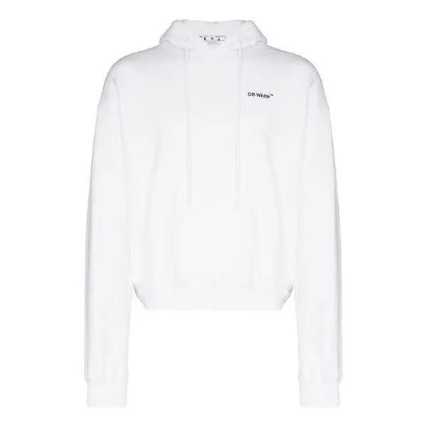Off-White Solid Color Hoodie - Default Colorway