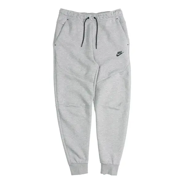 Nike Tech Fleece Sports Pants Asia Sizing 'grey - Gray