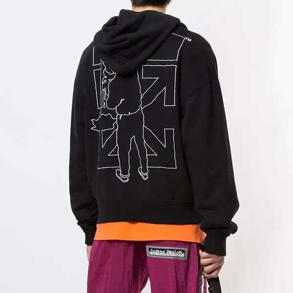 Off-White Workers Logo Hoodie