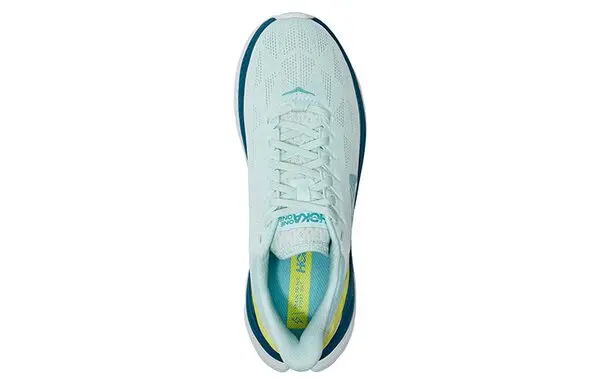Hoka One One Mach 4 Athletic Sneakers - Blue Glass/evening Primrose