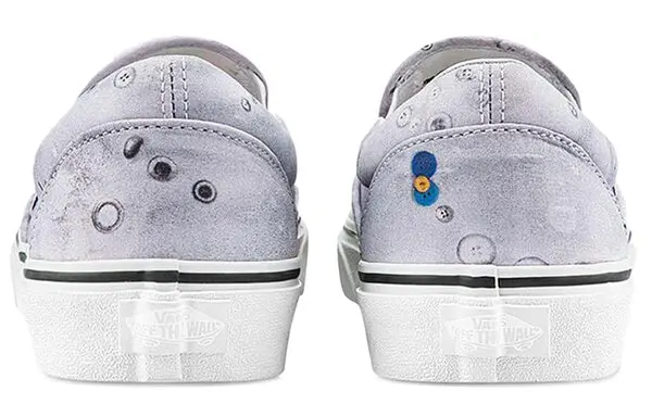 VANS Moca X Classic Slip-on 'brenna Youngblood' Sneakers - Gray