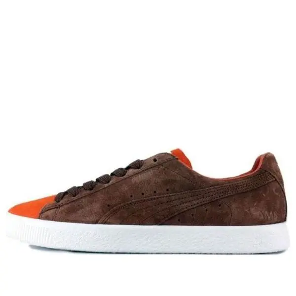 PUMA Clyde Patta Amsterdam Low Top Sneakers - Brown/orange