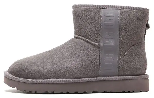 UGG Mini Side Logo Boots - Gray