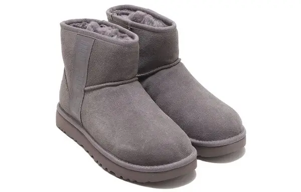 UGG Mini Side Logo Boots - Gray