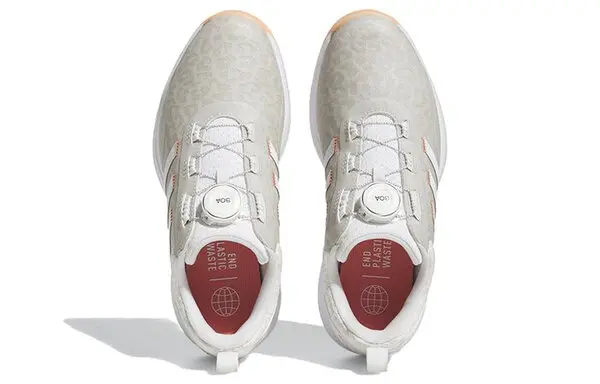 Adidas S2g Boa Spiked Golf Shoes - Cloud White/coral Fusion