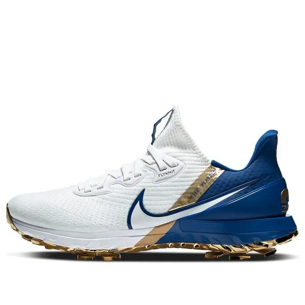 Nike Zoom Infinity Tour Nrg "the Players Championship" Golf Sneakers - White/blue/gold