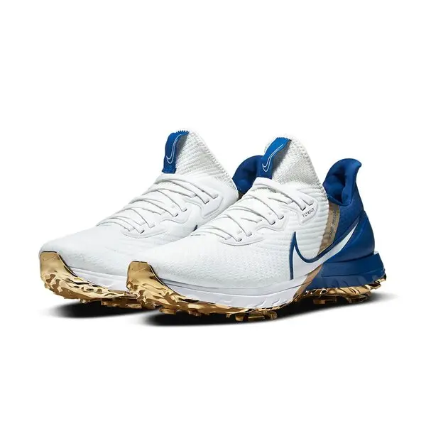Nike Zoom Infinity Tour Nrg "the Players Championship" Golf Sneakers - White/blue/gold