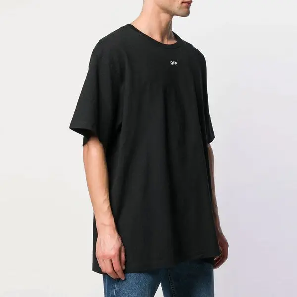 Off-White Skeleton Print Short Sleeve Oversized