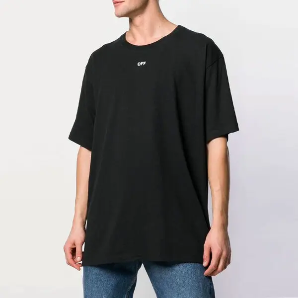 Off-White Skeleton Print Short Sleeve Oversized
