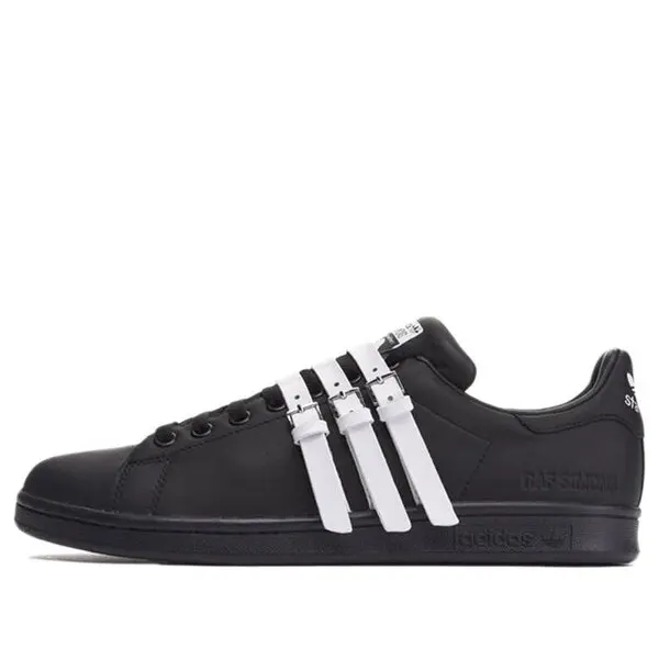 Adidas Raf Simons X Stan Smith Strap Sneakers - Black/white