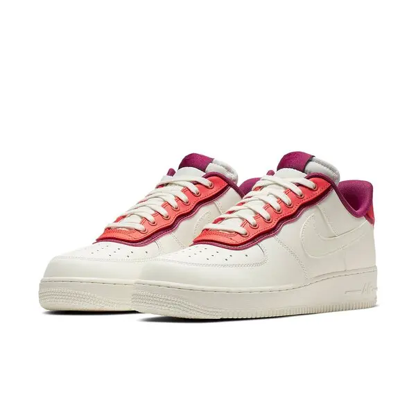 Nike Force 1 Low Se Sneakers - White/red