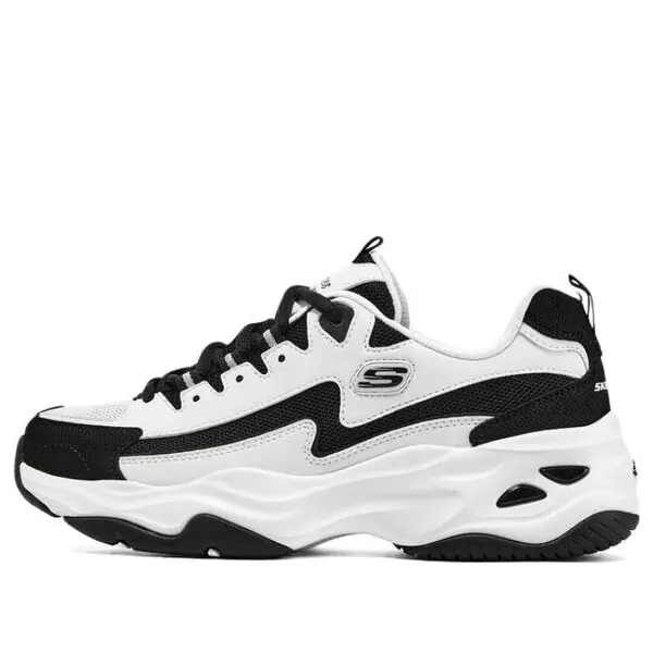 Sketchers D'lites 4.0 Athletic Sneakers - White/black