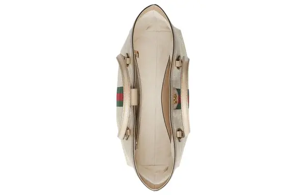Gucci Ophidia Medium Gg Tote - Beige/white