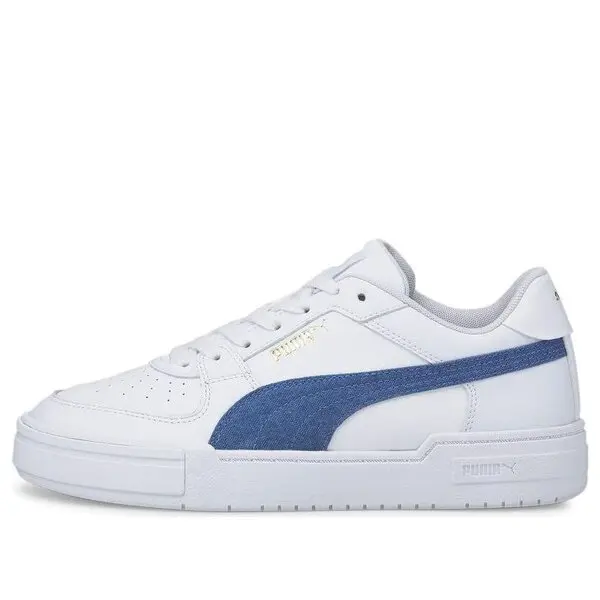 PUMA Ca Pro Denim Casual Sneakers - White/blue