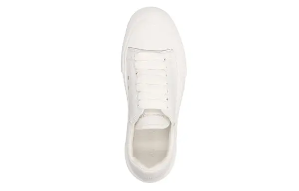 Alexander McQueen Deck Skate Plimsoll Shoes - White